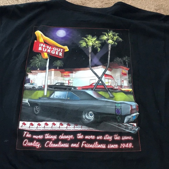 in n out | Shirts | In N Out Tee Size M | Poshmark